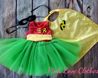 Robin Tutu Costume - Etsy