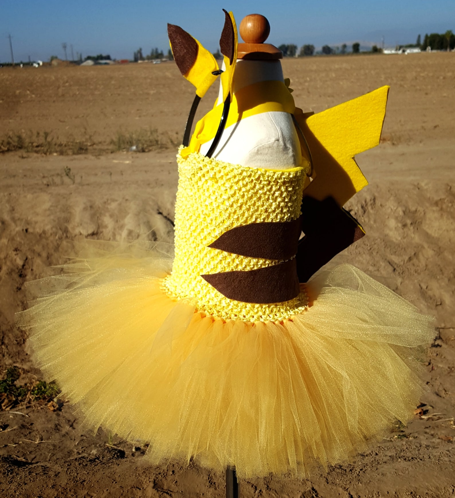 Yellow Tutu Pikachu Pokemon Birthday Outfit Costume Halloween - Etsy