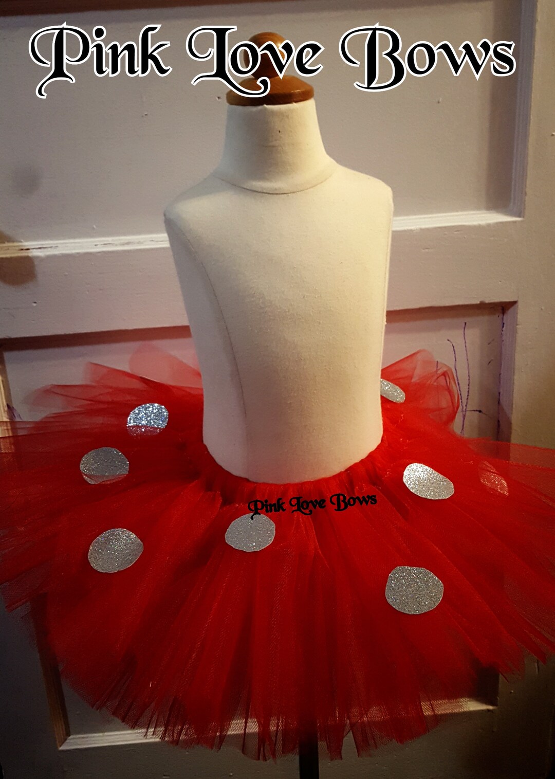 Red With White Dots Tutu Skirt Cute Minnie Inspried Birhtday Tutu Super ...