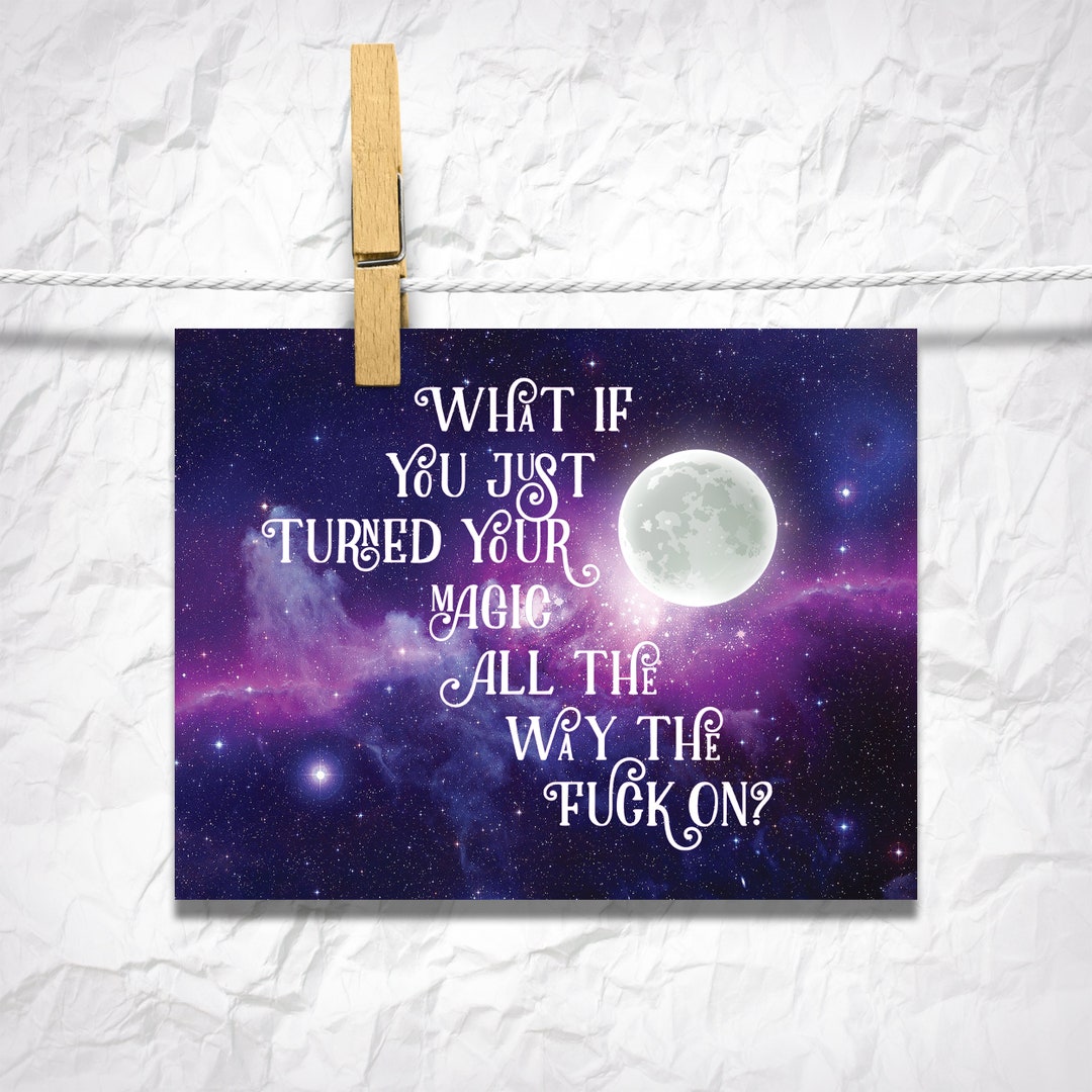 Turn Your Magic on Postcard to Send an Empowering and Encouraging Note ...