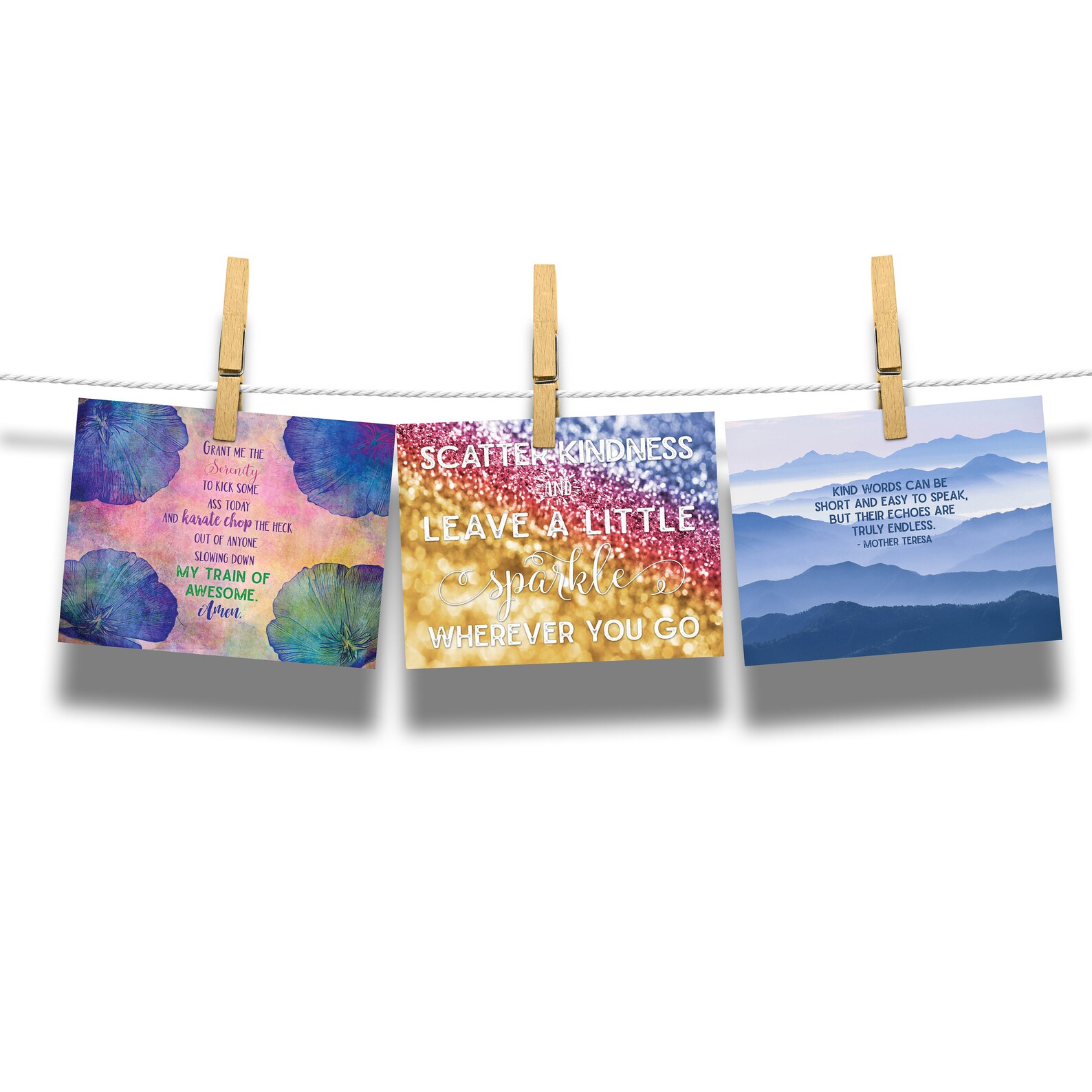 Kind Cards Inspirational Postcard Collection multiple Options | Etsy