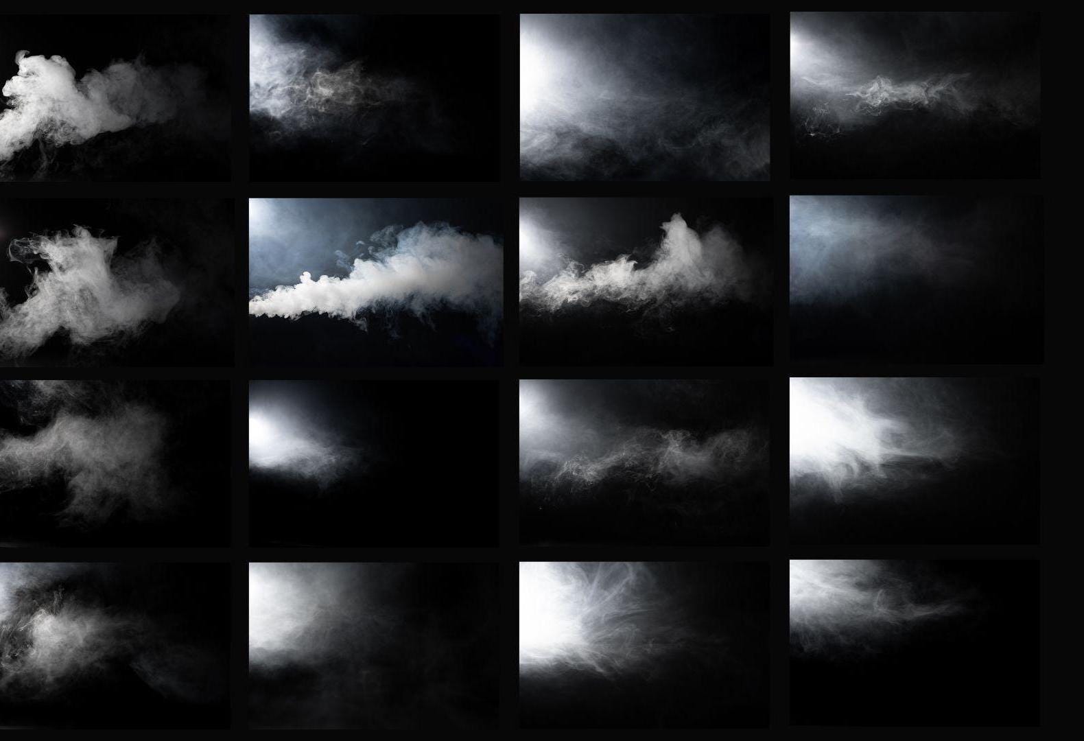 17 Fog Mist Smoke Cloud Overlay Background, Steam Smoke, White Black ...