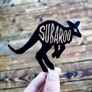 Subaroo Decal - Etsy