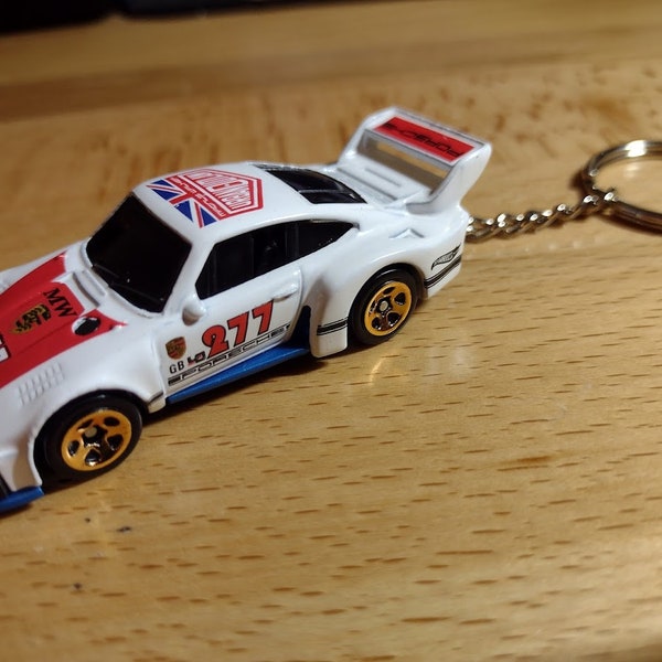 Porsche Hotwheels Keychain - Etsy