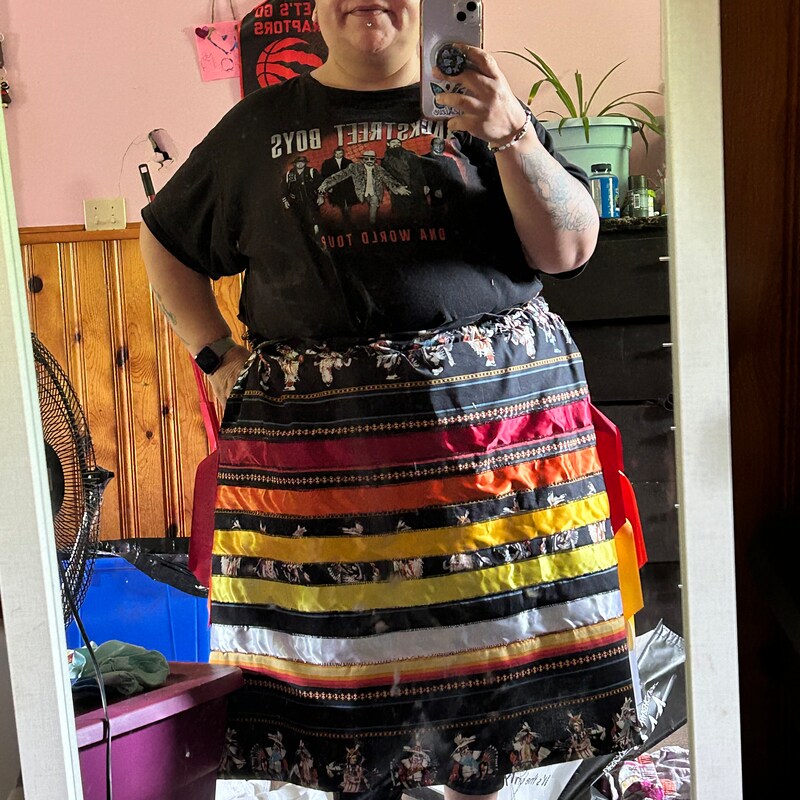 Ribbon Skirt With Pockets - Etsy