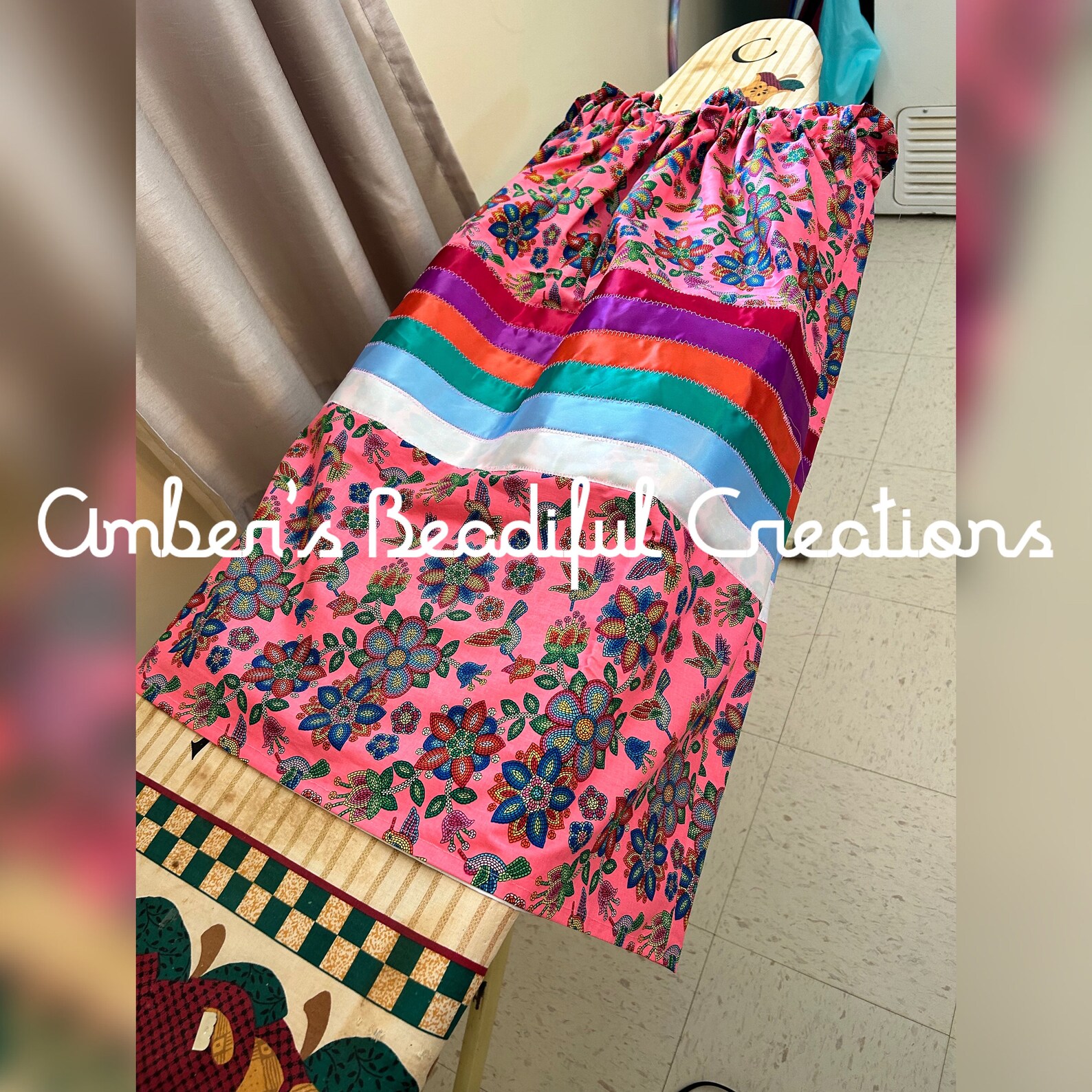 Pink Ribbon Skirt - Etsy