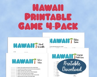 Route 66 Road Trip Game Printable Bundle Vacation Trivia Quiz Word ...