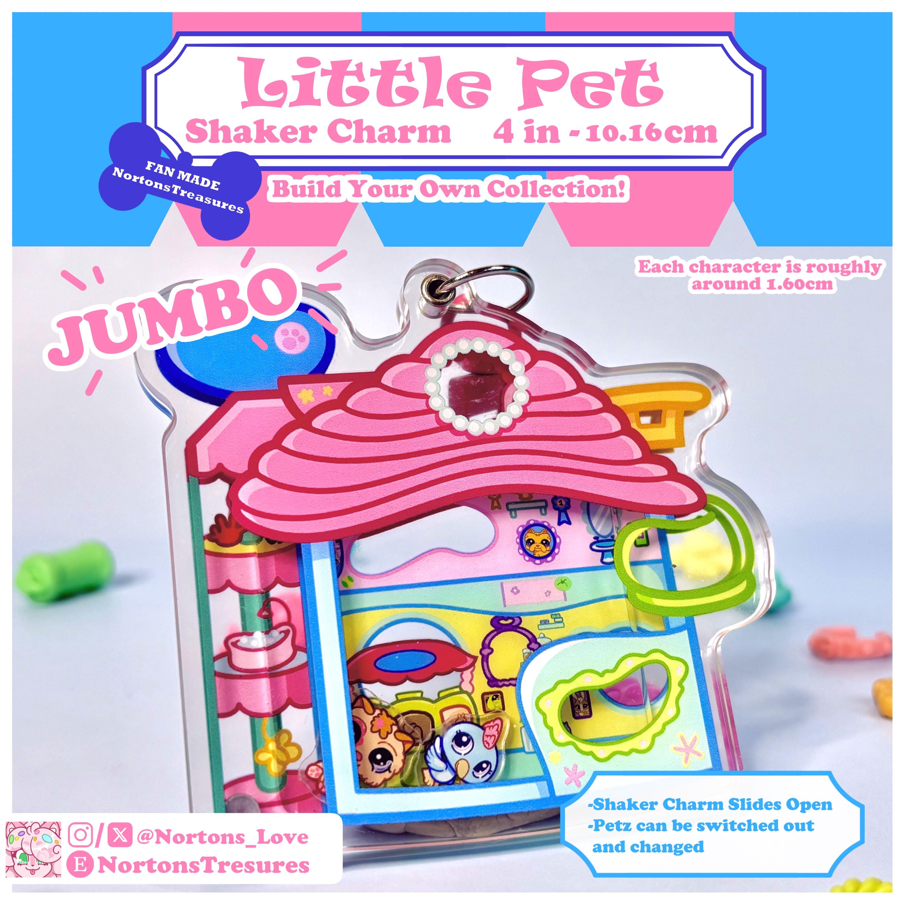 Little Petz Fan Art Acrylic Shaker Charms 3.5 Inches - Etsy