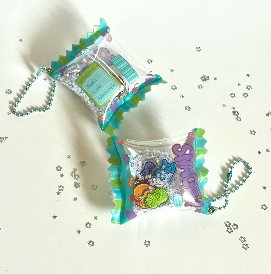Mystery Solvers Candy Shaker Bag Acrylic Charms/keychains - Etsy
