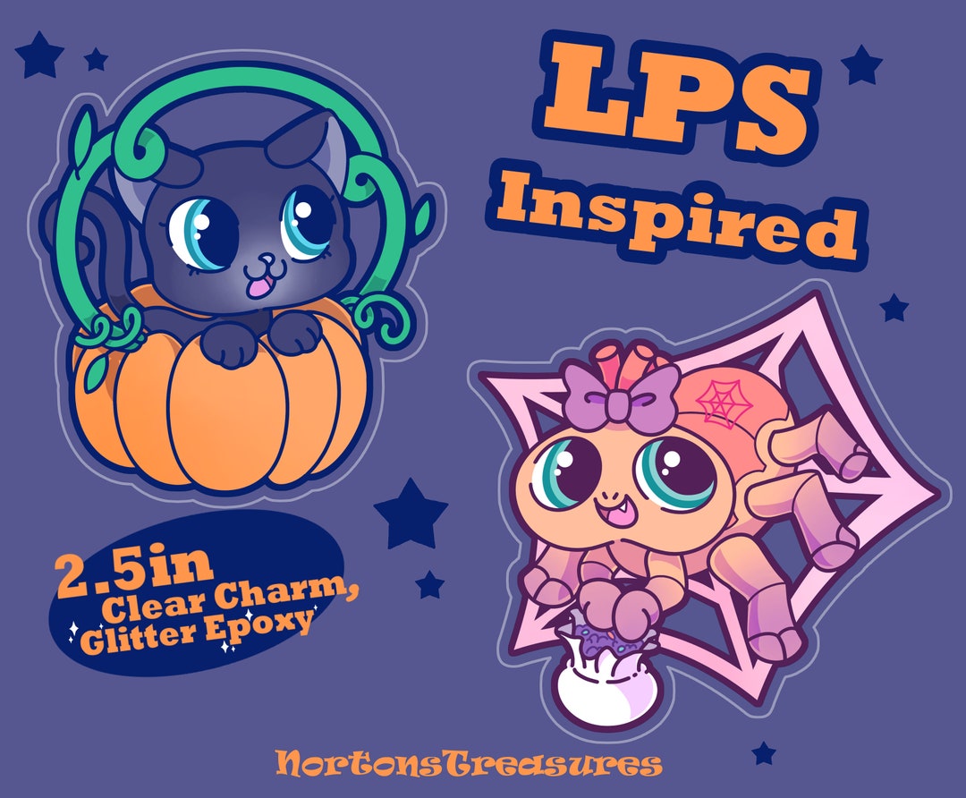 LPS Fan Art Acrylic Charms 2.5 Inches - Etsy
