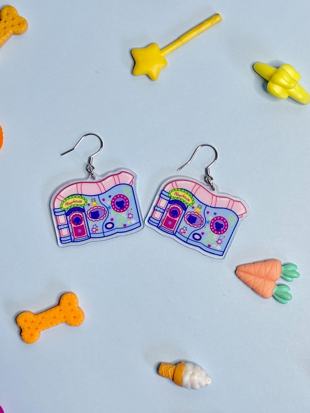 Little Petz Fan Art Acrylic Earrings 3.5cm - Etsy
