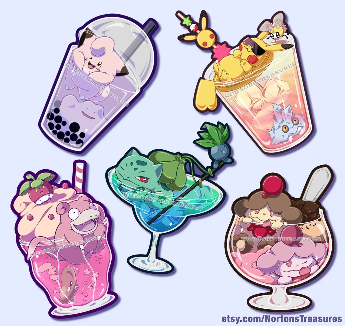 Pokemon Drinks | Etsy