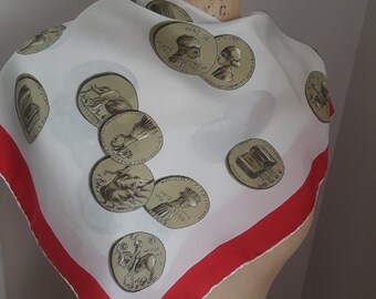 Money Print Scarf - Etsy