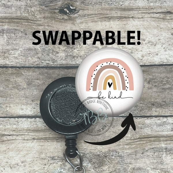 Retractable Badge Reel - Etsy