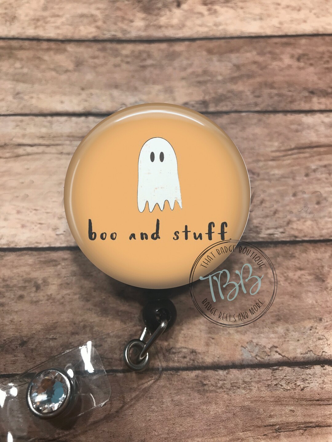 Boo and Stuff - Badge Reel - Lanyard - Stethoscope ID Tag - Retractable ...