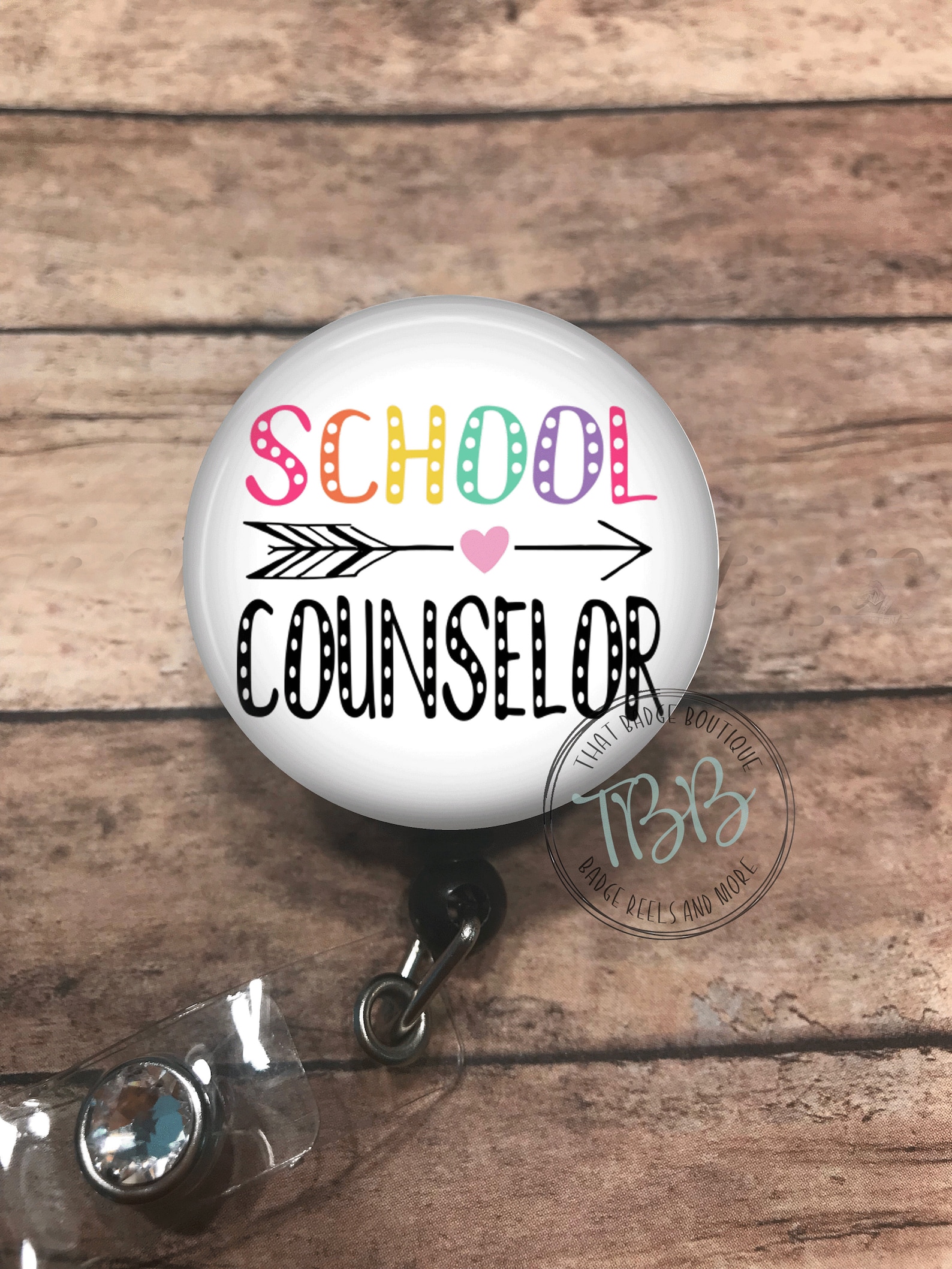 School Counselor Badge Reel Lanyard Stethoscope Id Tag - Etsy