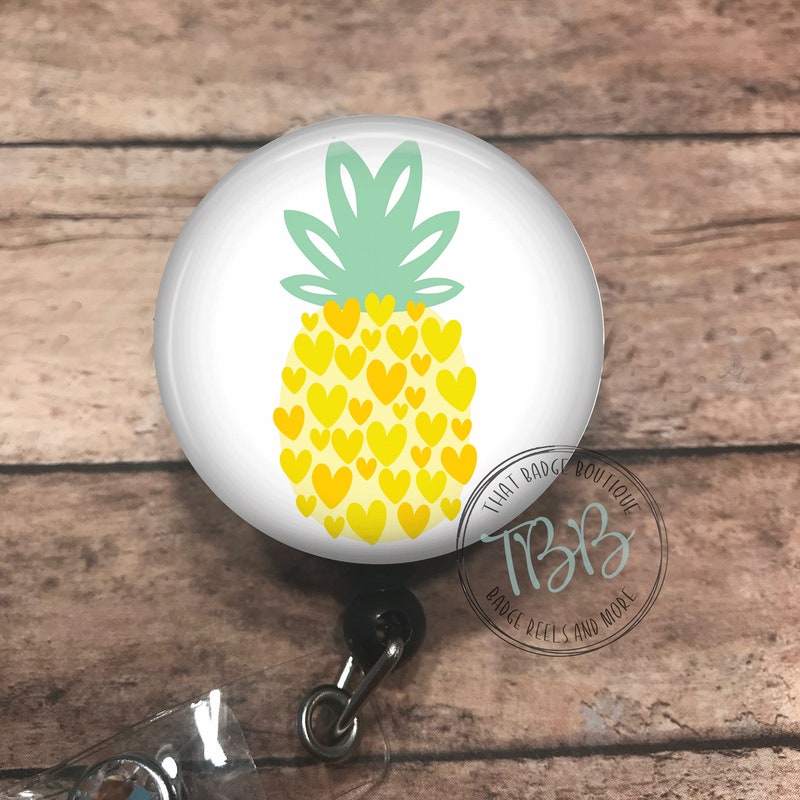 Pineapple Lanyard - Etsy