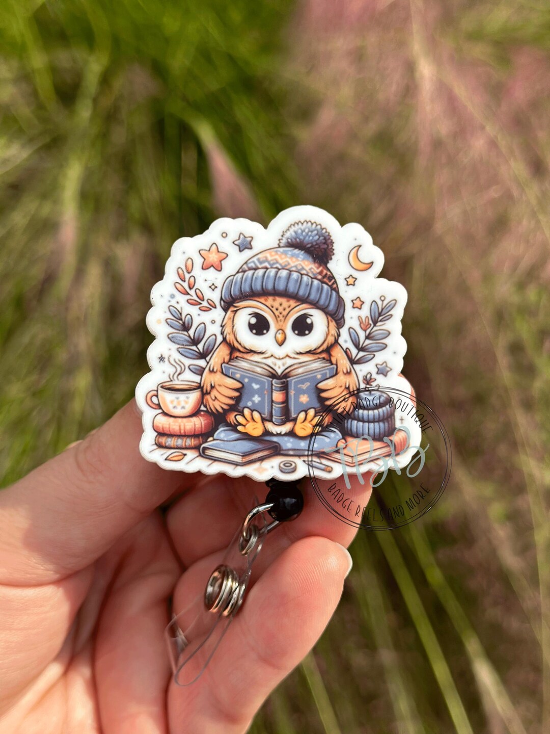 Acrylic Hop in Bestie Retractable Badge Reel Badge Reel Badge Clip ...