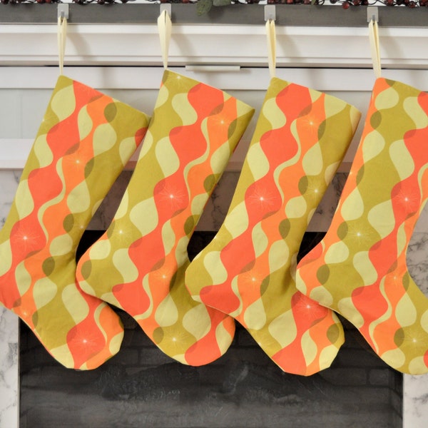 Modern Stocking - Etsy