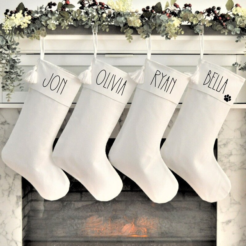 Minimalist Stocking - Etsy