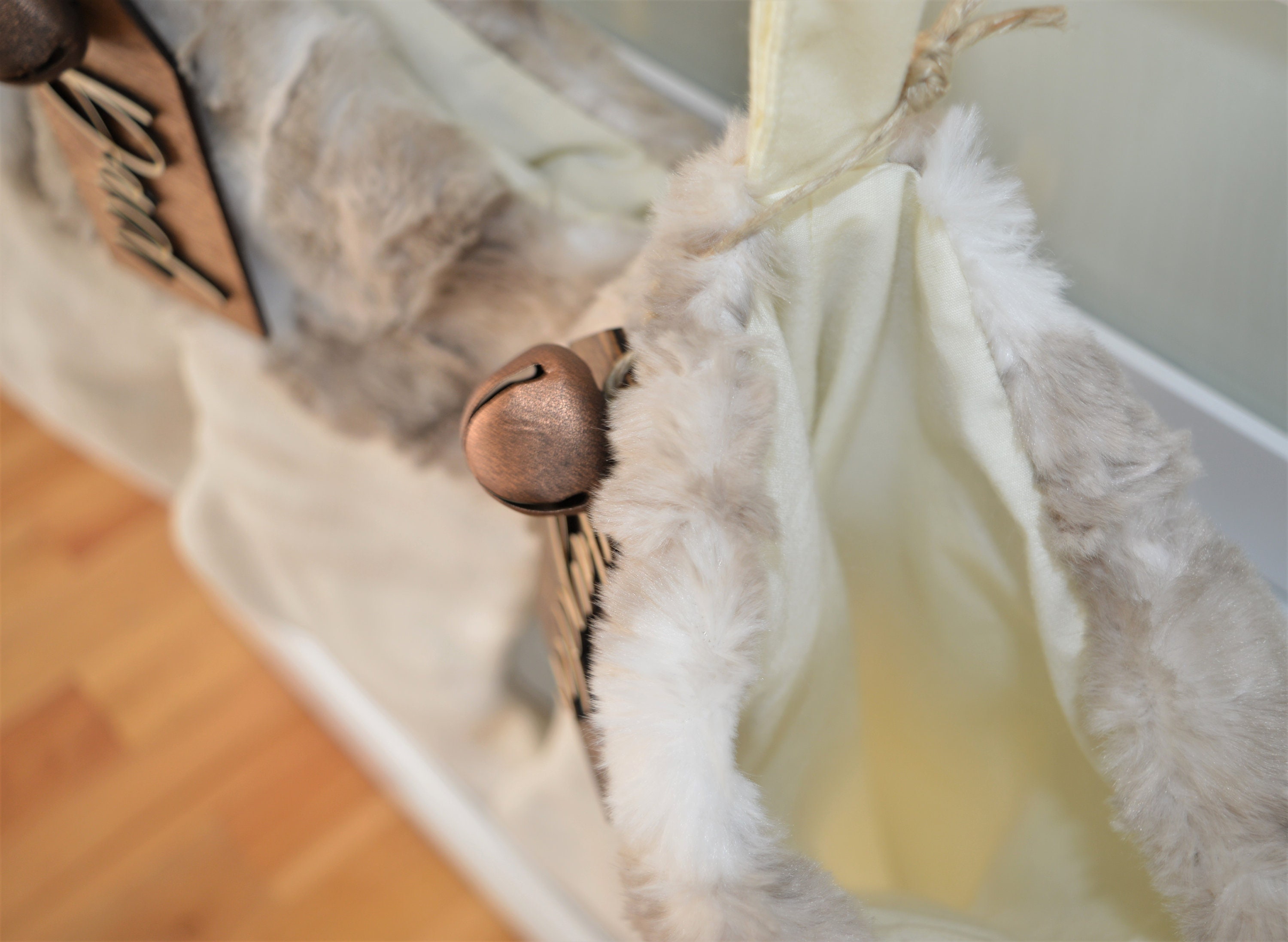 Personalized WHITE WOLF Christmas Stocking Handmade 18 - Etsy