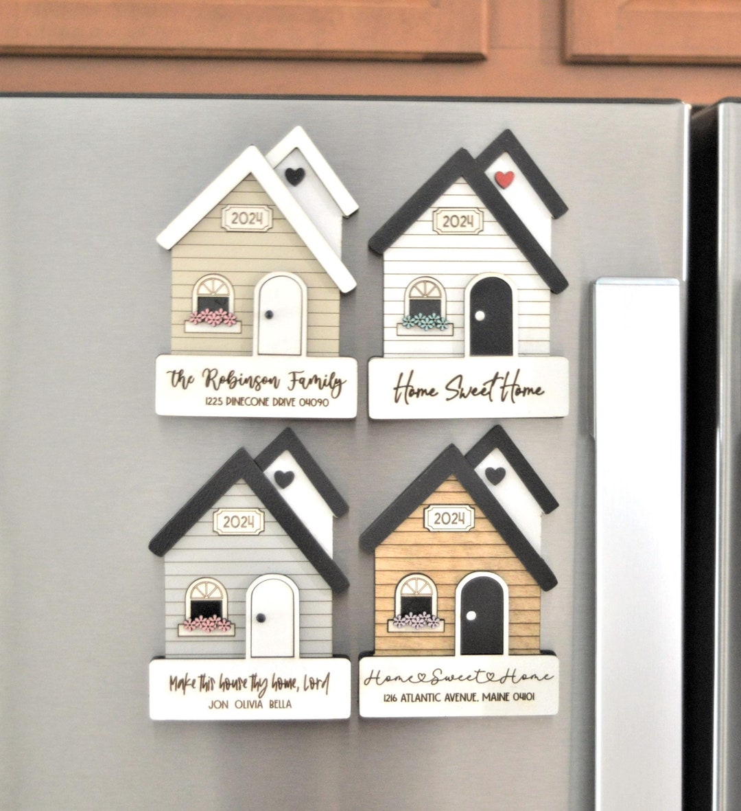Personalized New Home Magnet: Realtor Closing Gift, Housewarming ...