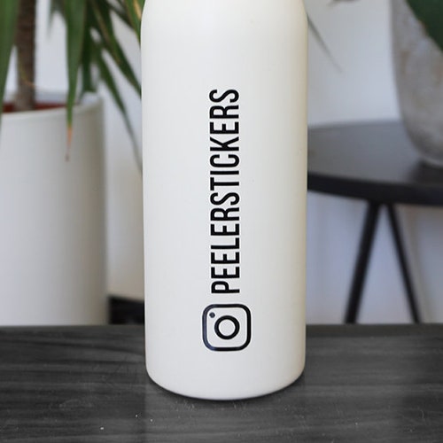 Personalised Instagram Name Decal Sticker Custom Sticker - Etsy