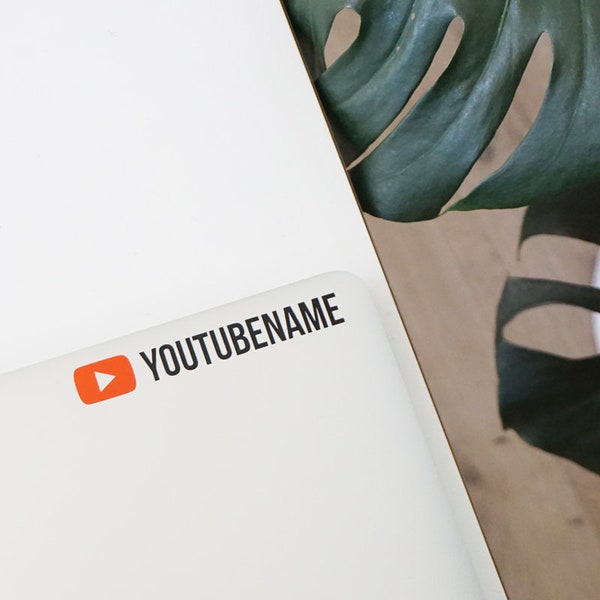 Youtube Channel Sticker - Etsy