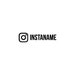 Personalised Instagram Name Decal Sticker Custom Sticker - Etsy