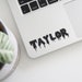 Personalised Youtube Name Username Decal Sticker Custom Sticker - Etsy