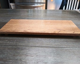 Oak Wood Platform, Wood Riser, Farm Style Table Center Piece Platform ...