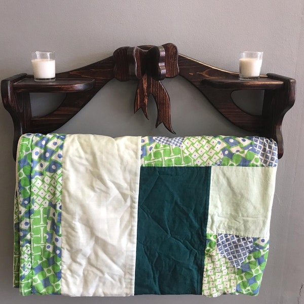 Wood Quilt Rack - Etsy