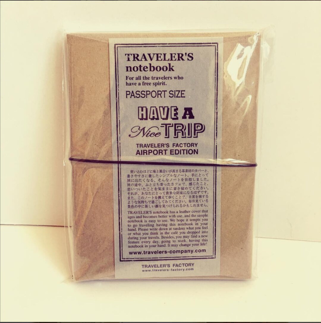 NARITA AIRPORT EDITION Traveler's Notebook - Etsy