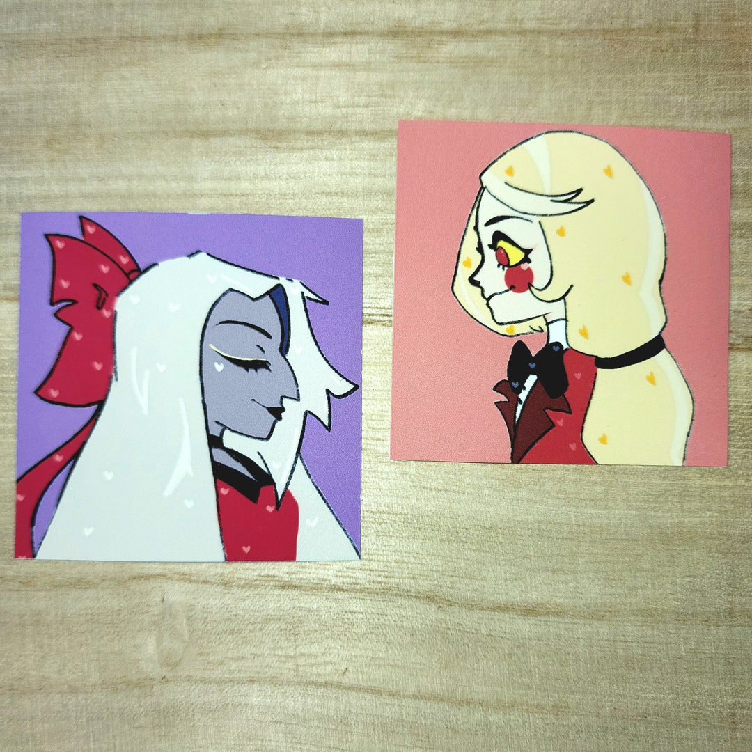 Hazbin Hotel Chaggie Print and Sticker - Etsy