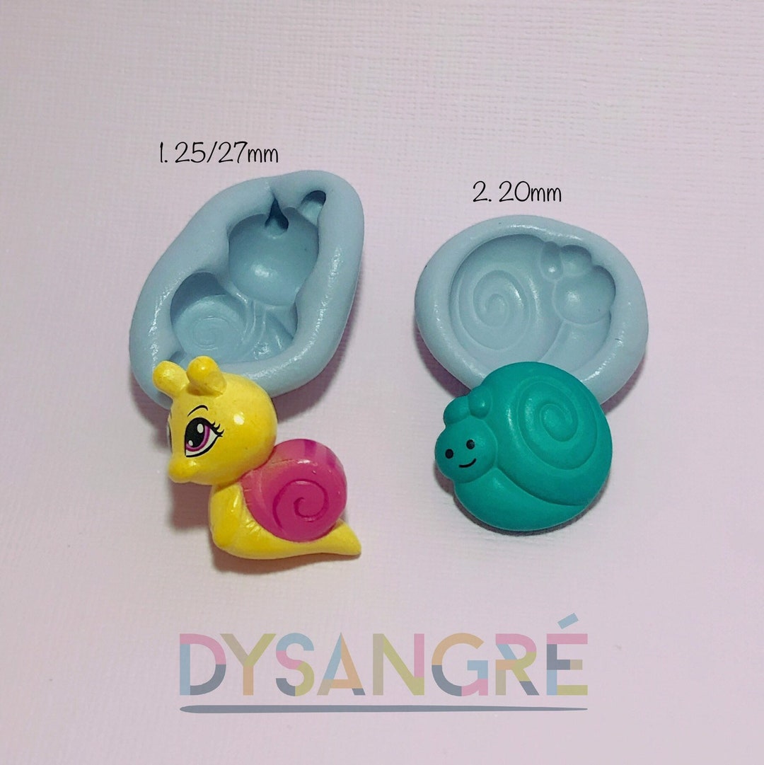 Snail Themed Silicone Mold - Etsy