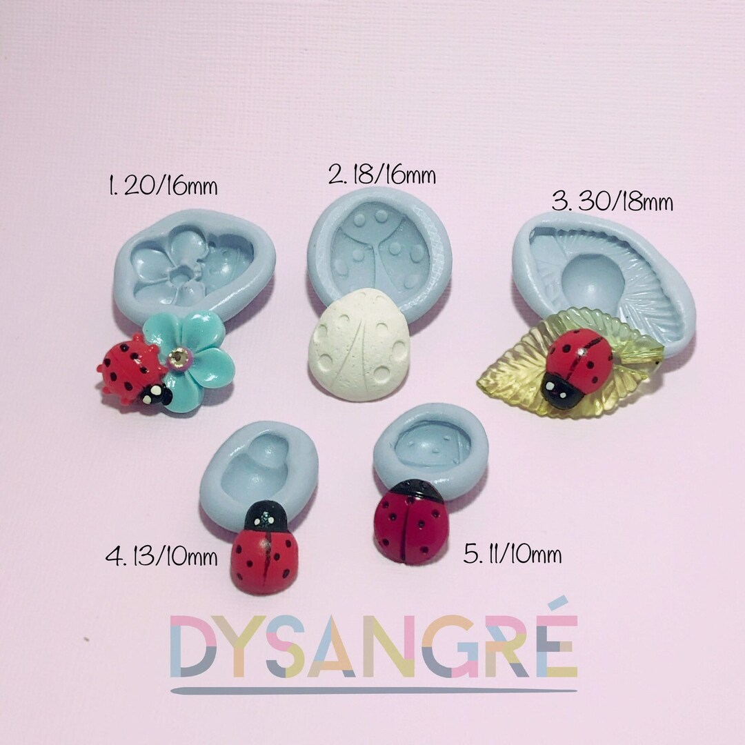 Ladybug Theme Silicone Mold - Etsy