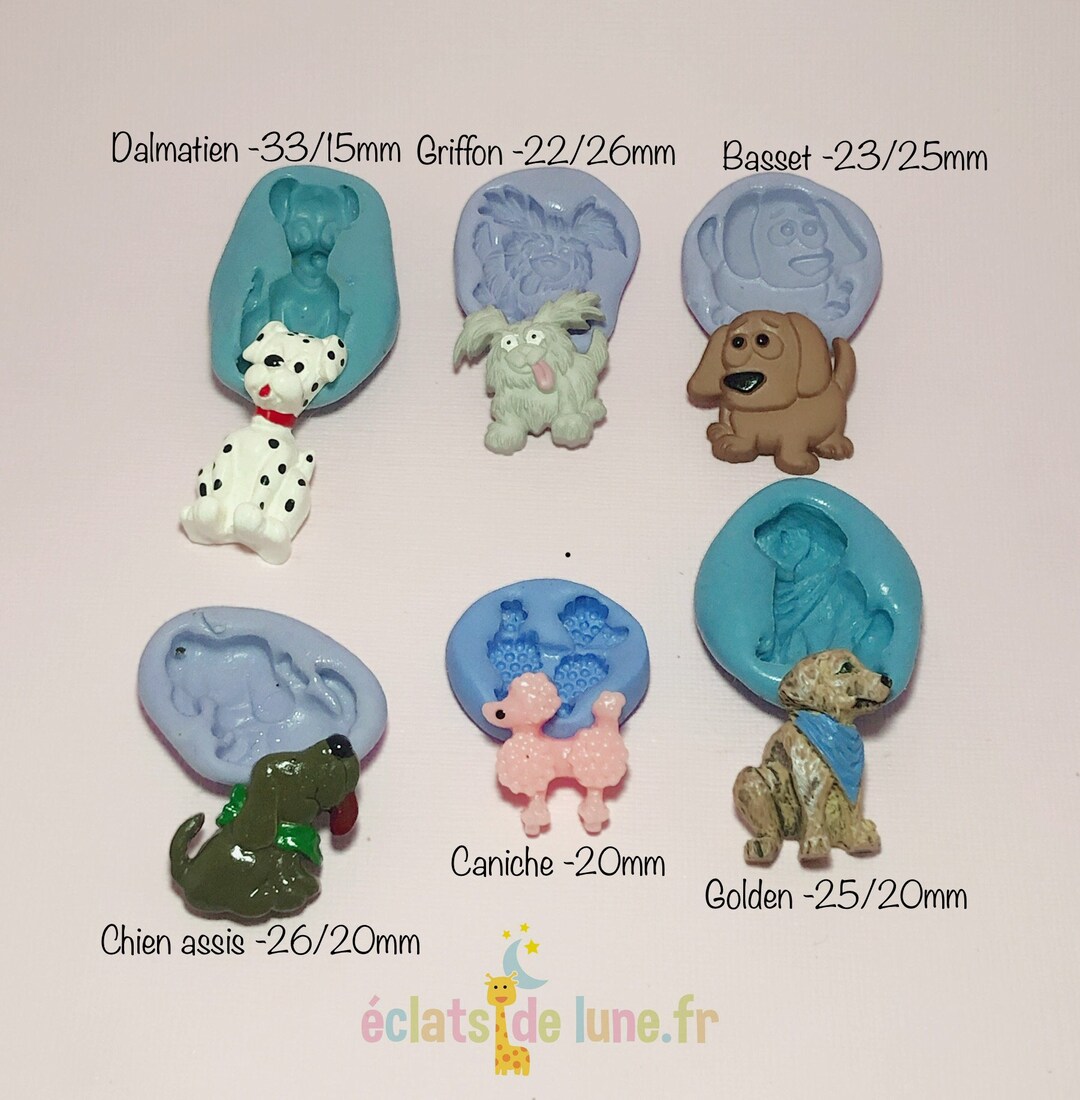 Dog Theme Silicone Mold - Etsy