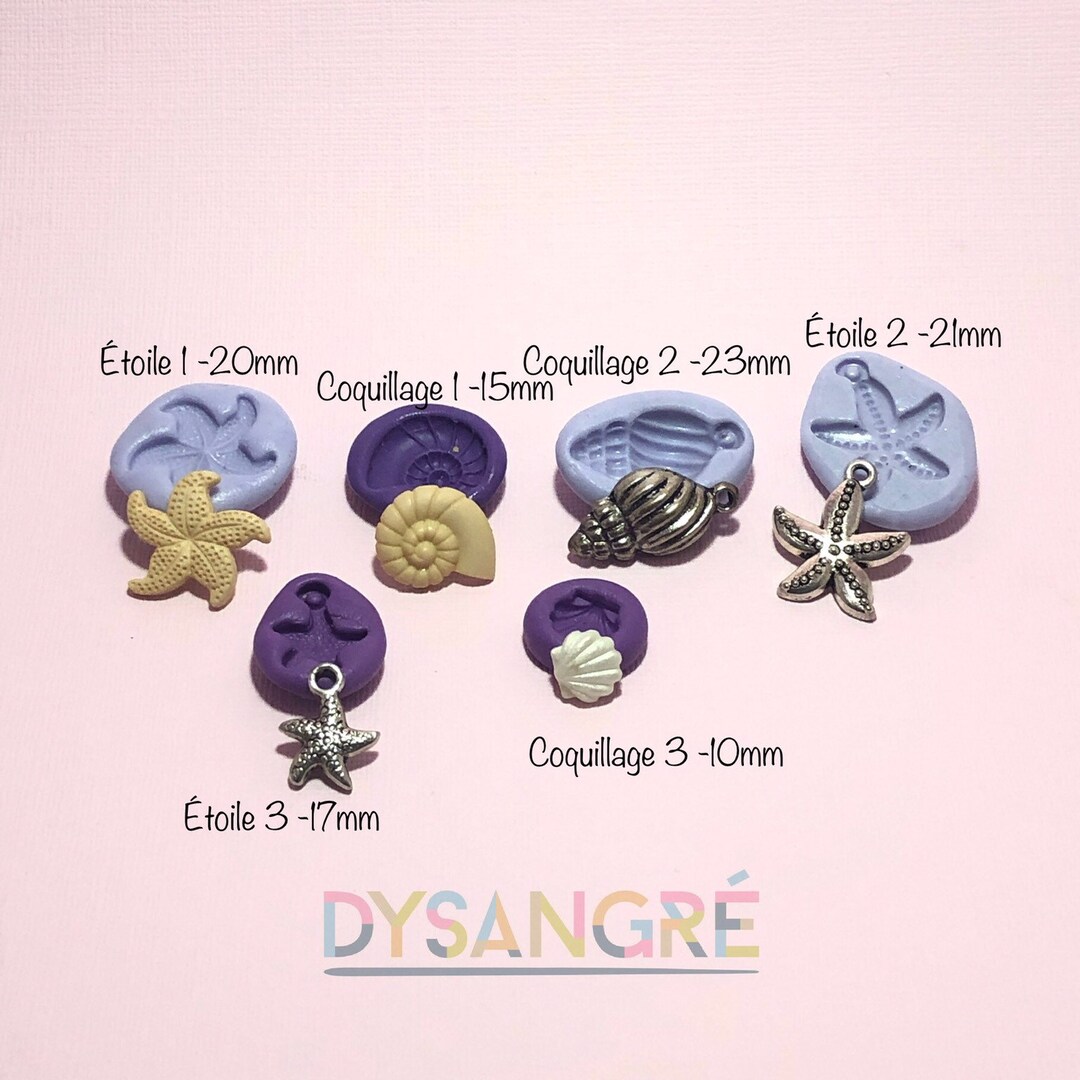 Silicone Mold With Shell Theme - Etsy