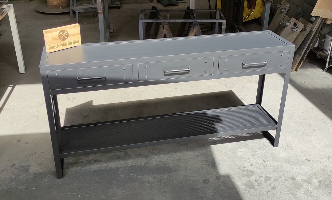 Metal Input Console With Drawers - Etsy UK