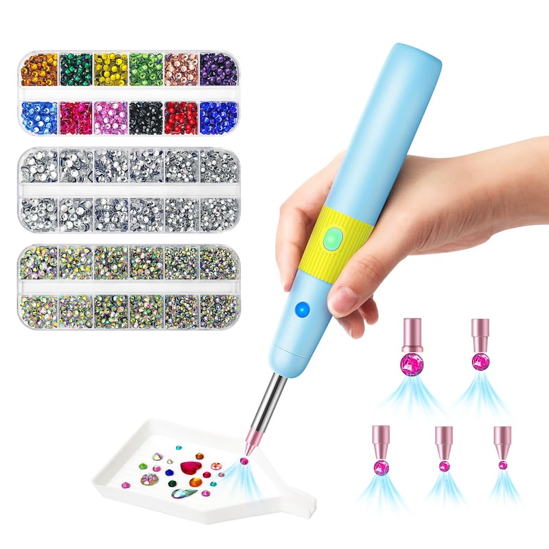 Hotfix Rhinestones Kit - Etsy
