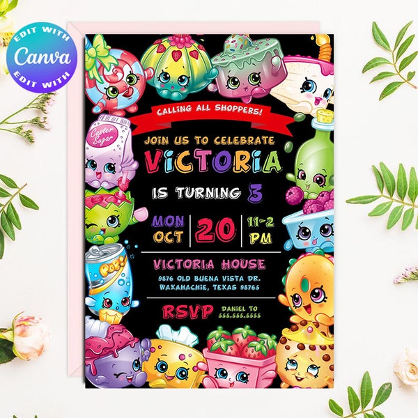 Shopkins Party - Etsy