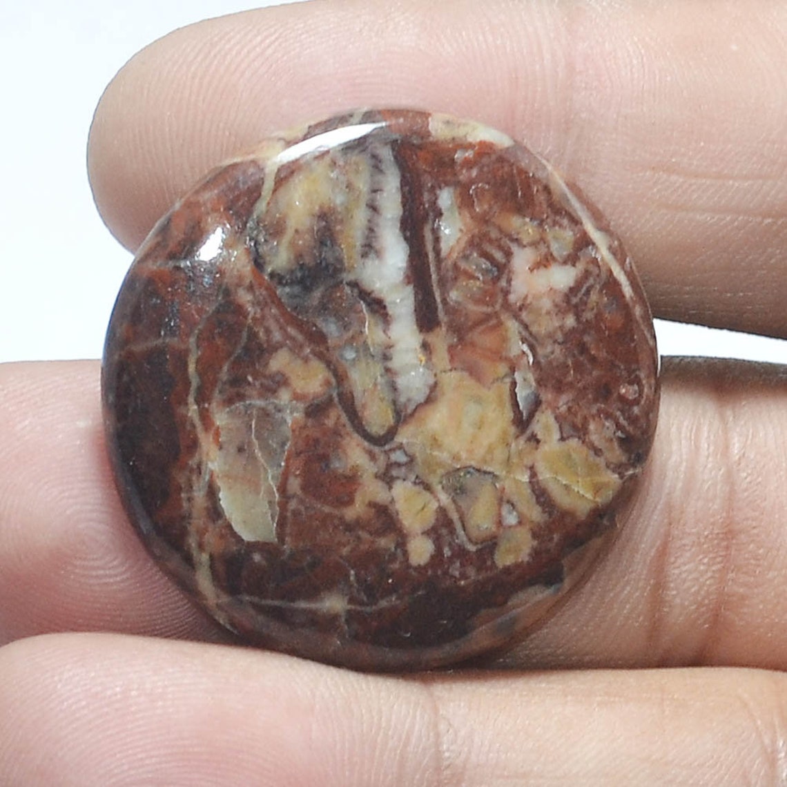 Gorgeous Designer Agate Jasper Round pendant Purpose - Etsy