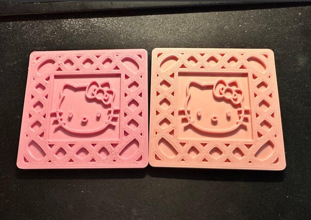 Hello Kitty Drink Coaster - Etsy