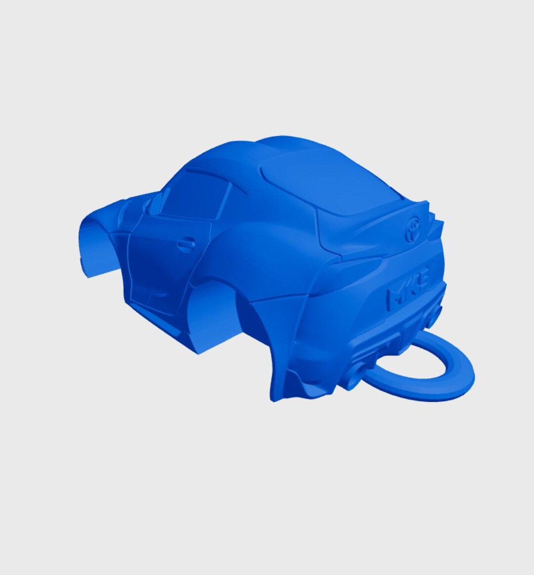 3D Printed Cartoon MK5 Supra Keychain - Etsy