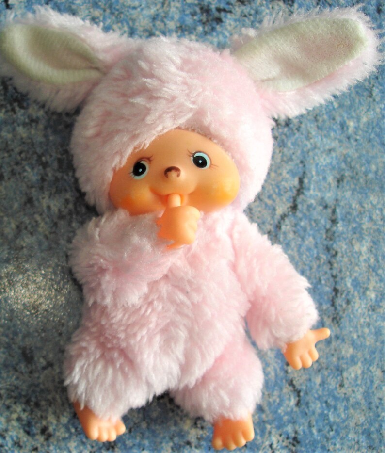 Plush kiki rabbit kiki bebychhichi babychichi vintage pink | Etsy