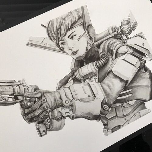 Valkyrie Apex Legends DXF SVG Eps Png Ai Cutfile - Etsy