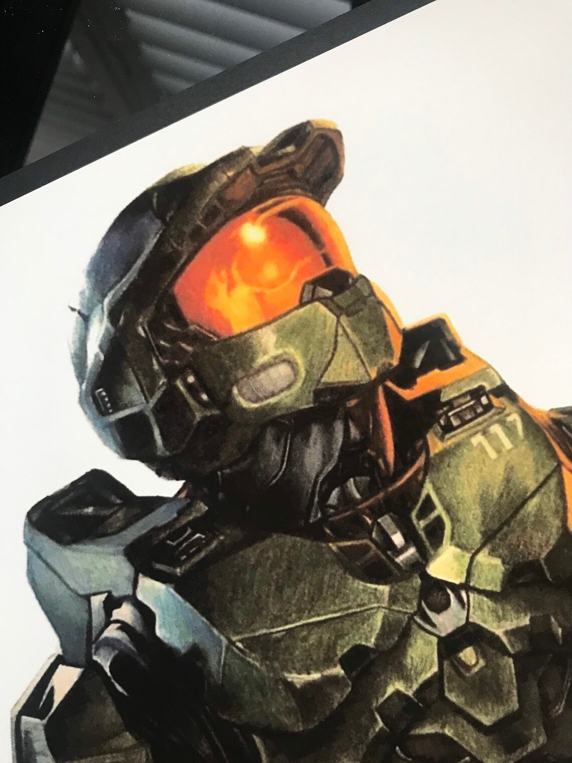 Halo Master Chief Color Portrait | Etsy Australia