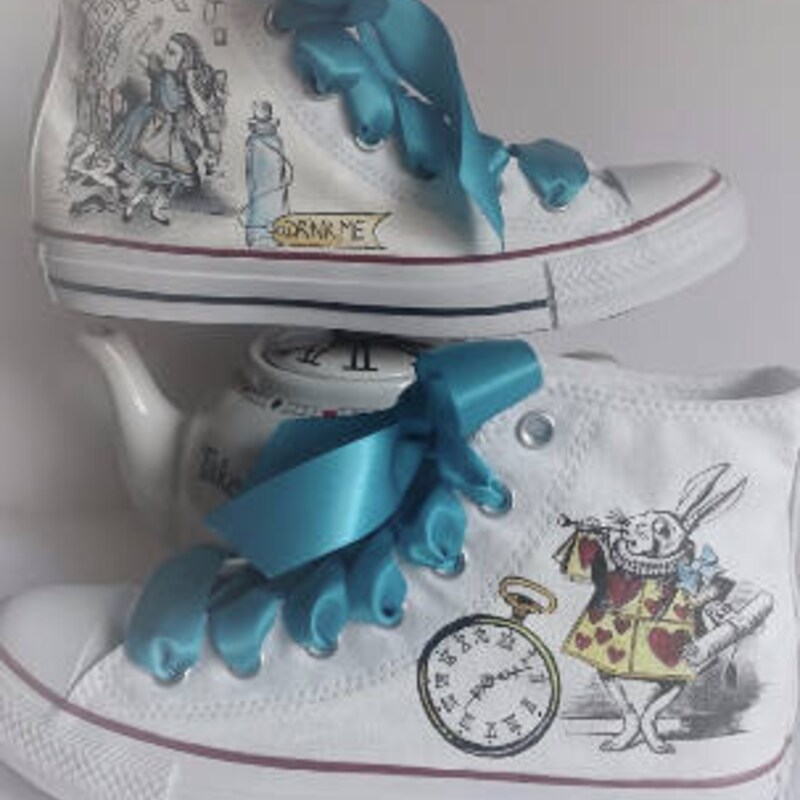 Alice in Wonderland Shoes - Etsy