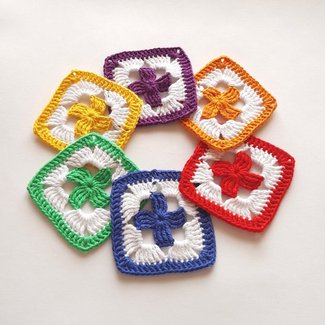 Cross Granny Square Pattern Prayer Granny Square Pattern - Etsy