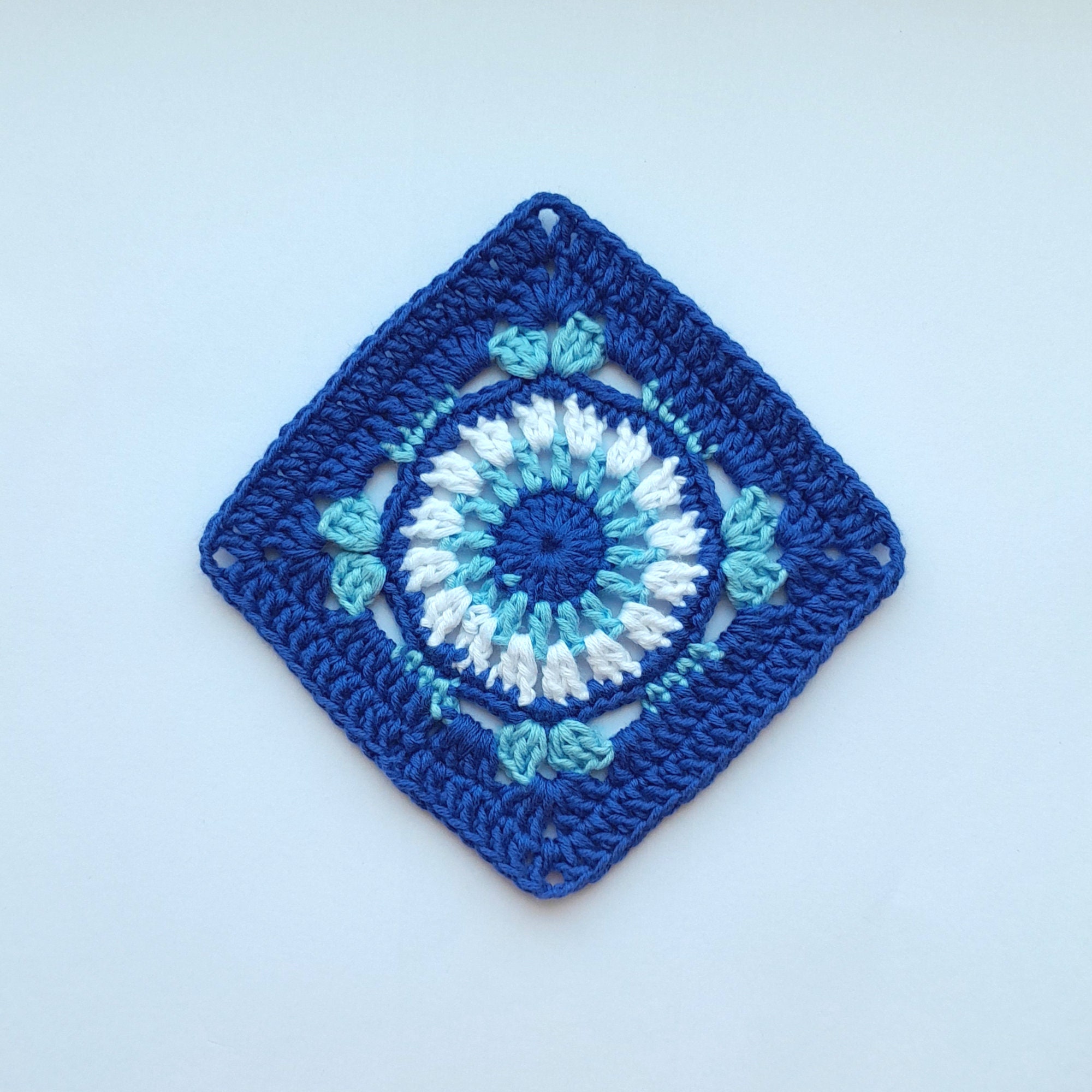Granny Square Eye Pattern Granny Square Evil Eye Pattern - Etsy